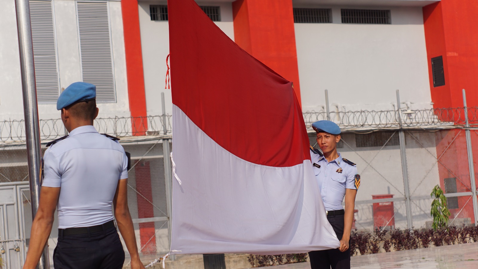 Peringati Hari Lahir Pancasila, Lapas Cilegon Gelar Upacara Pengibaran Bendera – Harita.id