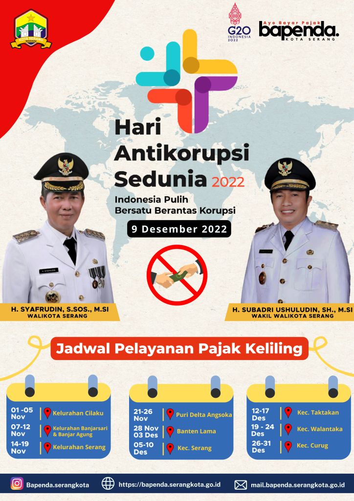 Poster HAKORDIA Bapenda – Harita.id