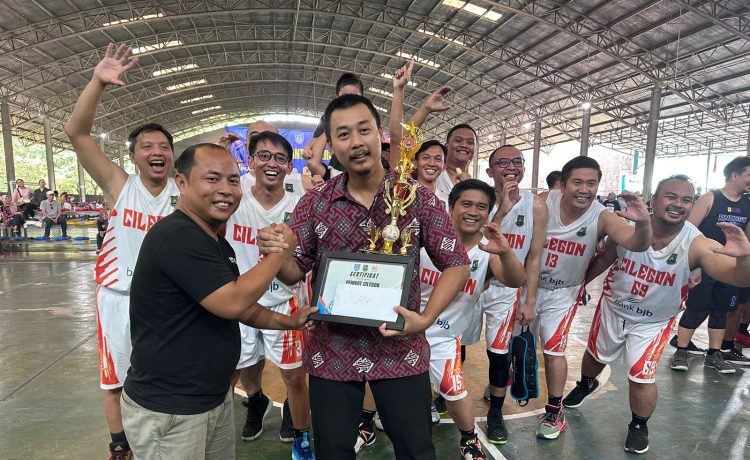 Diajang Kejurkot Basket Antar Perusahaan 2023 Tim Basket Pemkot Cilegon ...