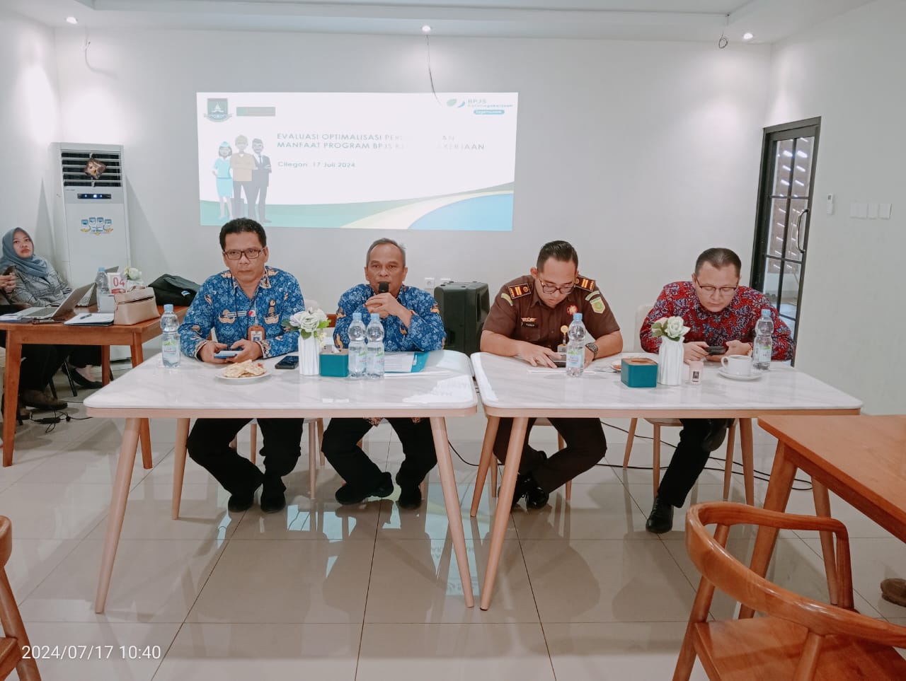 Disnaker Cilegon Bersama BPJS Ketenagakerjaan Tingkatkan Kepesertaan ...